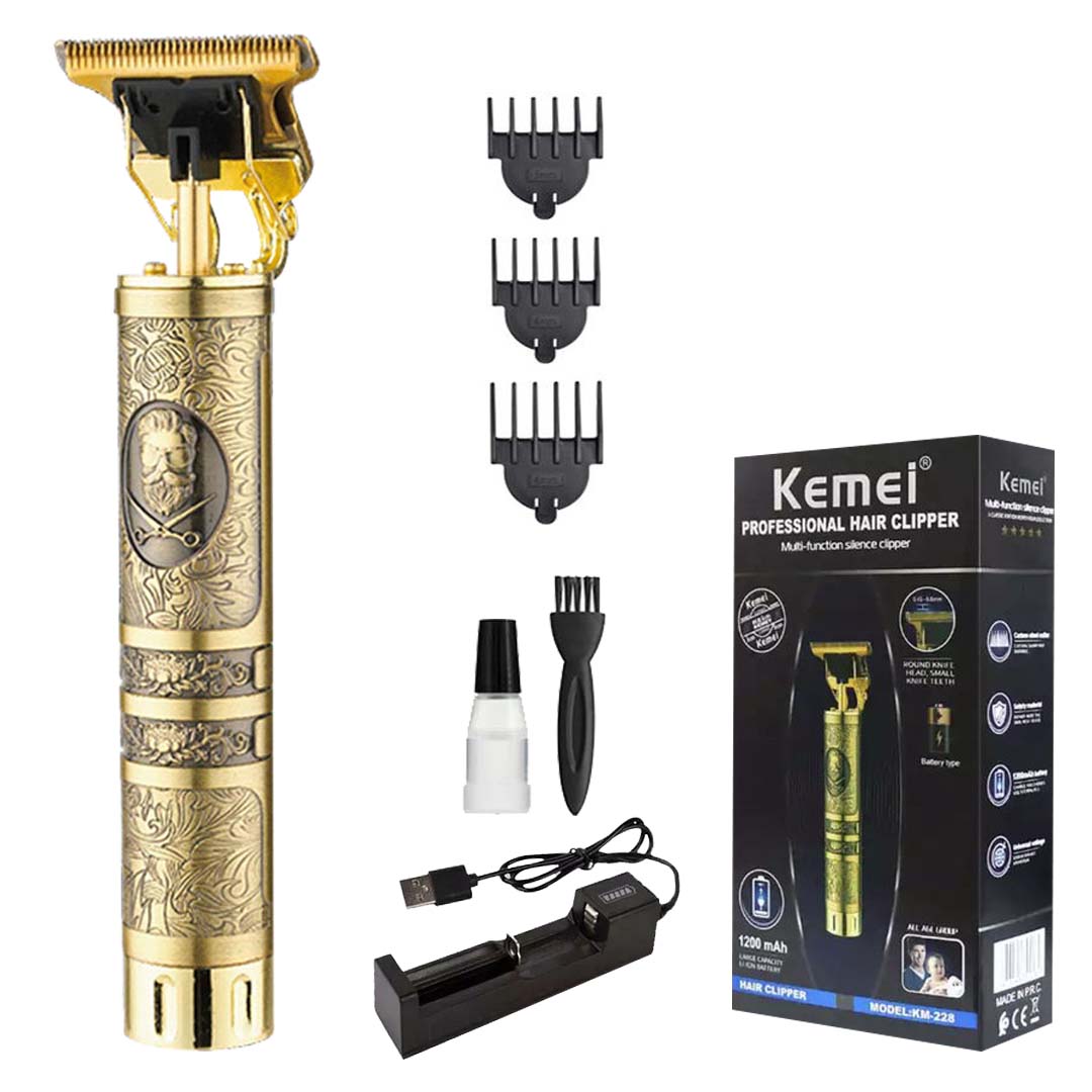 Tondeuse cheveux kemei metallique km-228 - kemei Tunisie